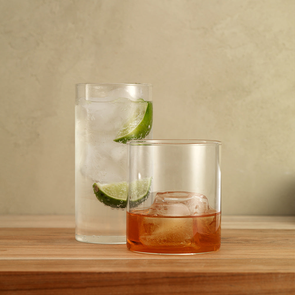 Rocks Glasses (Set of 4) | Simple & Modern Lowball Set Made from ...