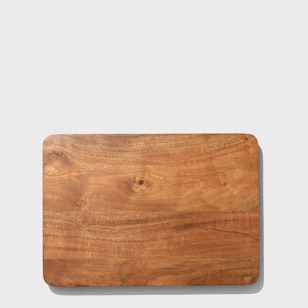 Small Acacia Wood Serving Board (13.5" x 9.5") | Perfect for Cheese ...