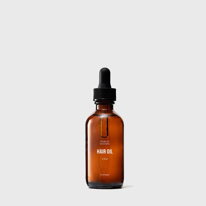 Natural Hair Oil 2oz | For Dry & Frizzy Hair | Public Goods