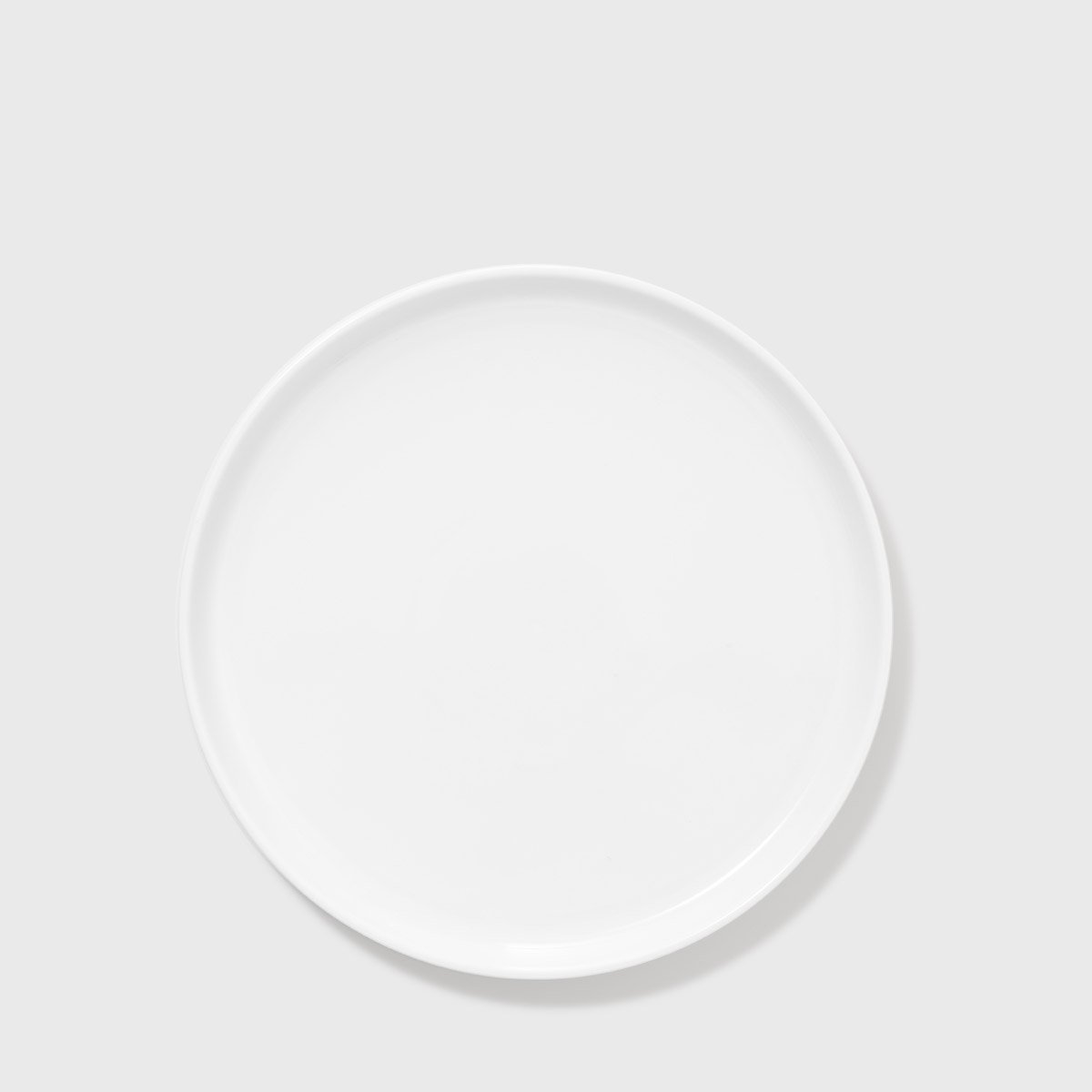 White Ceramic Luncheon Plates (Set of 4) | High Fired Porcelain With a ...